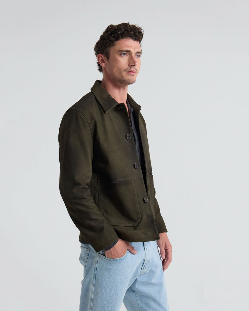 Harry Goat Suede Jacket – Oxford Shop
