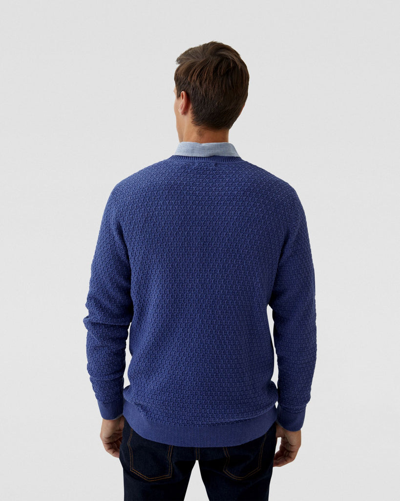 Toby Textured Cotton Knit – Oxford Shop