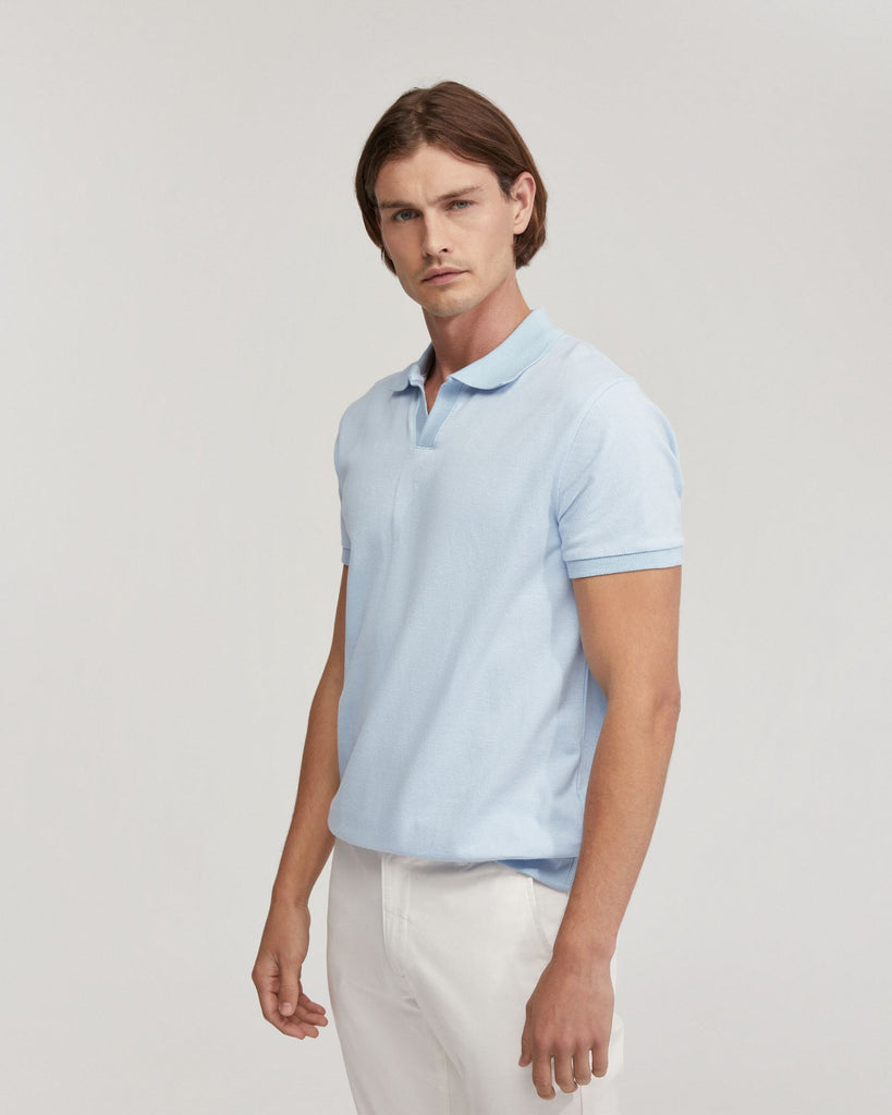 Andre Organic Cotton Pique Polo – Oxford Shop