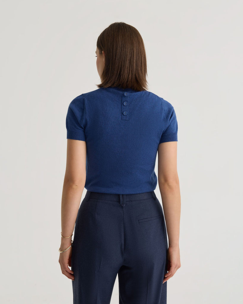 Grace Cashmere Blend Knit – Luxurious Cotton-Cashmere, Slim Fit ...