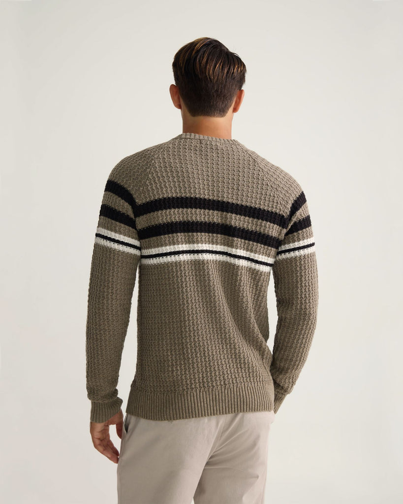 Benji Stripe Cotton Knit – Oxford Shop