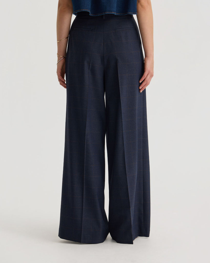 Margot Checked Pants – Oxford Shop