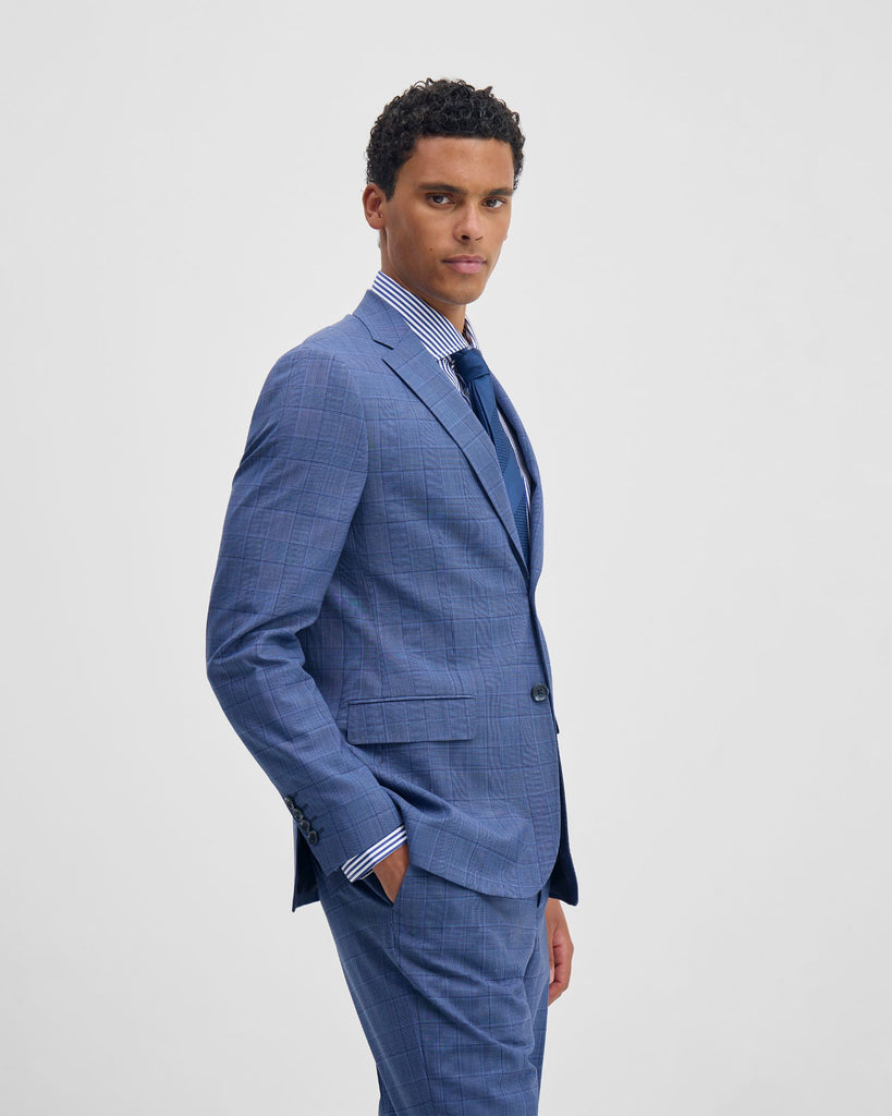Byron Checked Suit Jacket – Oxford Shop
