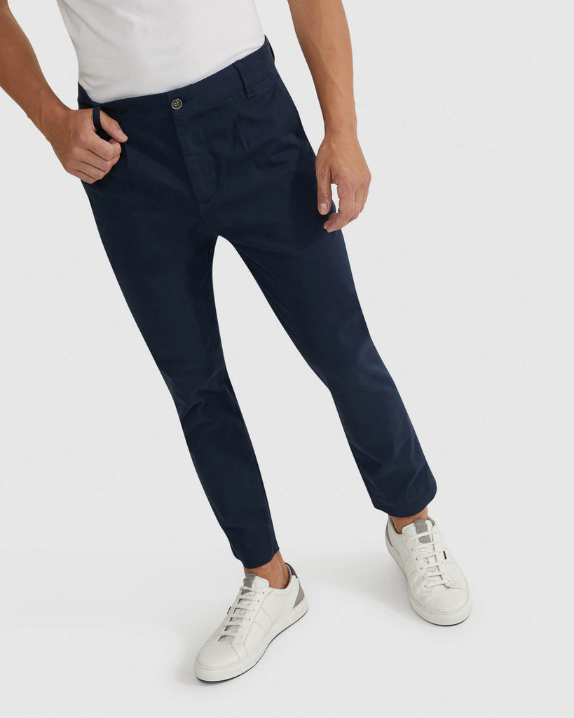 Ryan Folded Cuff Casual Chinos – Oxford Shop
