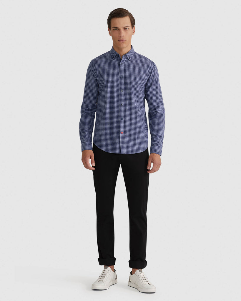Stratton Small Check Shirt – Oxford Shop